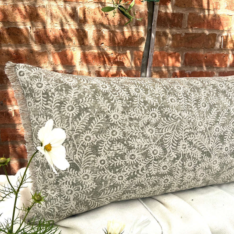 Neptune Fabric Long Bolster Cushion – Country Abodes