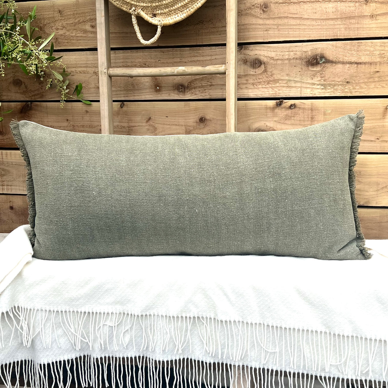 Neptune Fabric Long Bolster Cushion – Country Abodes